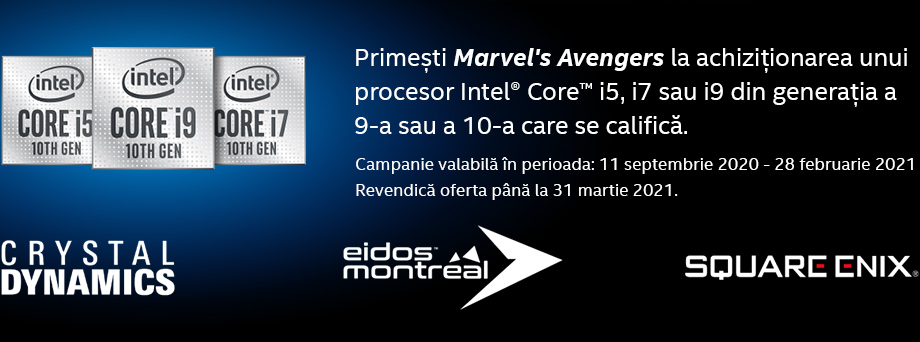 Intel CPU Marvel's Avengers Bundle - PC Garage